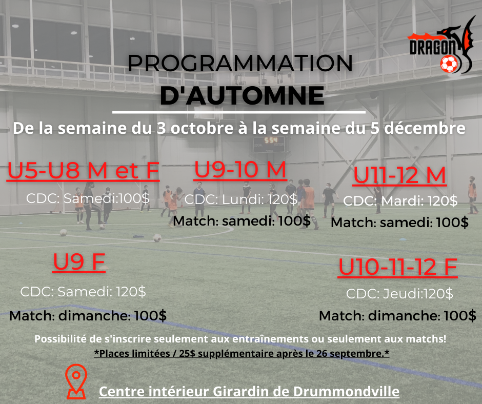 Dragon | Programmes et inscription